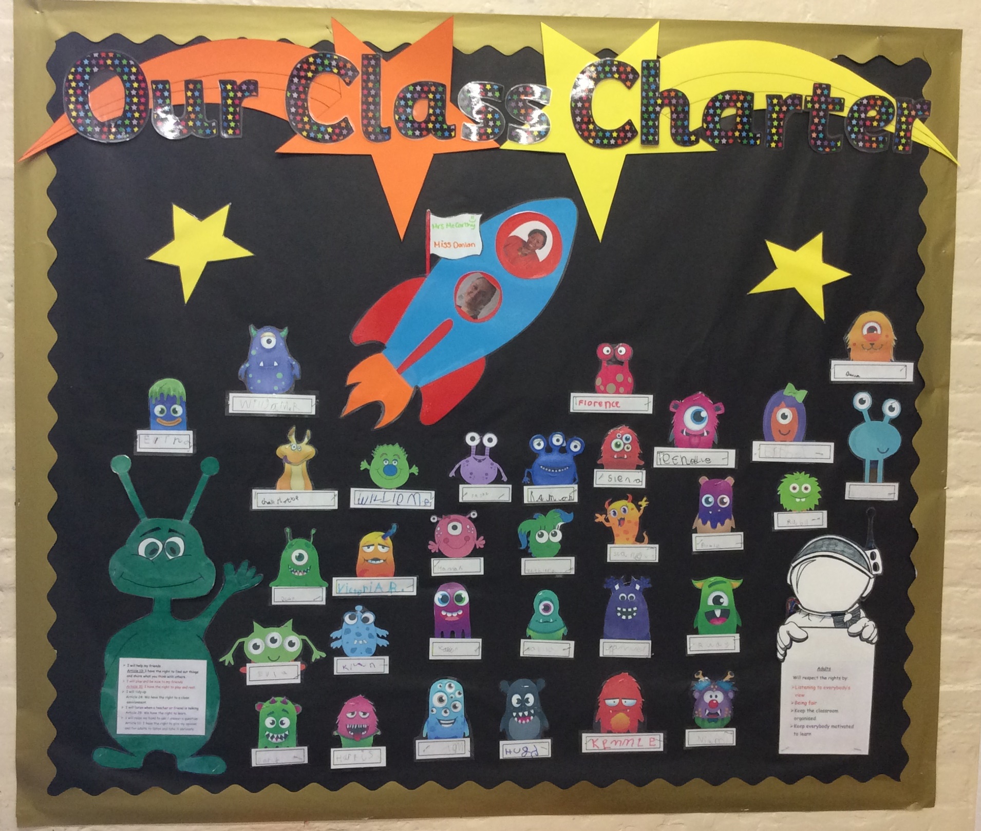 year-1 class charter - St. Mary's CE Nursery and Primary School, Putney